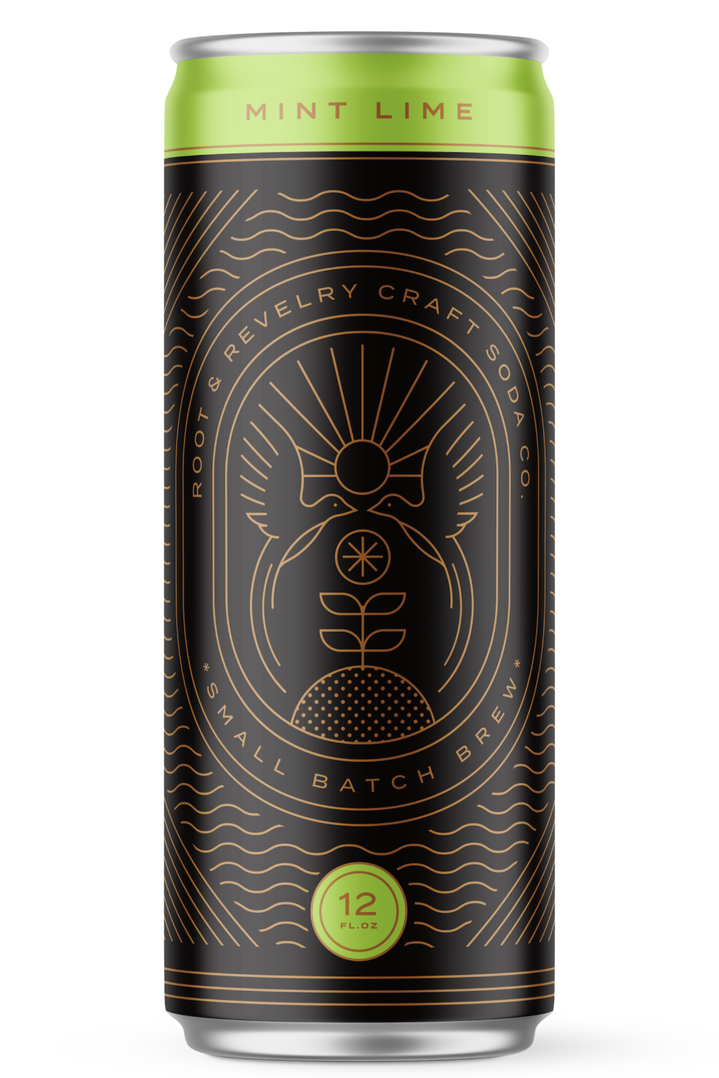 Mint Lime – Root and Revelry Craft Soda